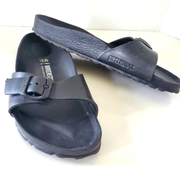Birkenstock | Shoes | Birkenstock Madrid Eva Slip On Rubber Slide ...
